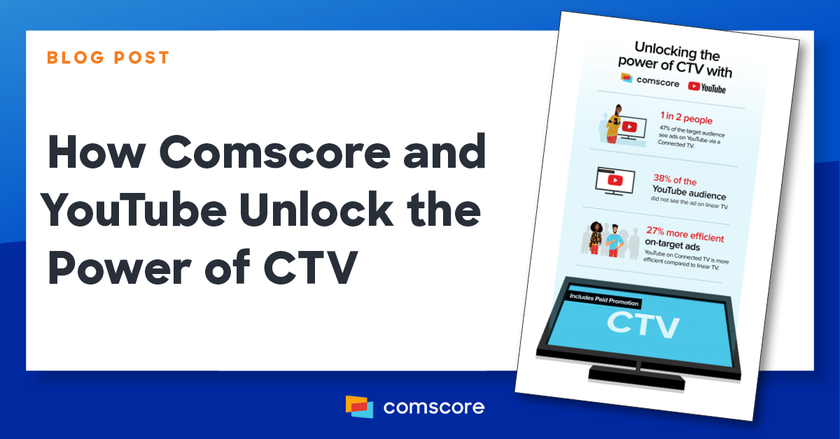 How Comscore and YouTube Unlock the Power of CTV - Comscore,...