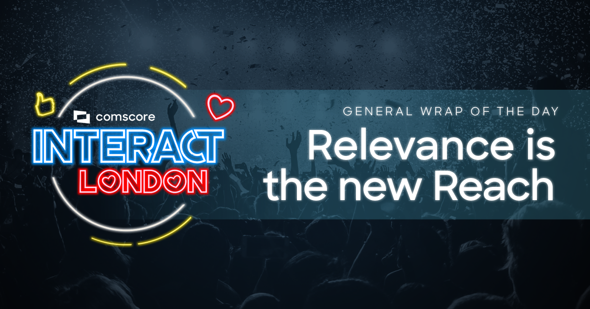 Relevance is the new Reach: Comscore Interact London 2023 Summit...